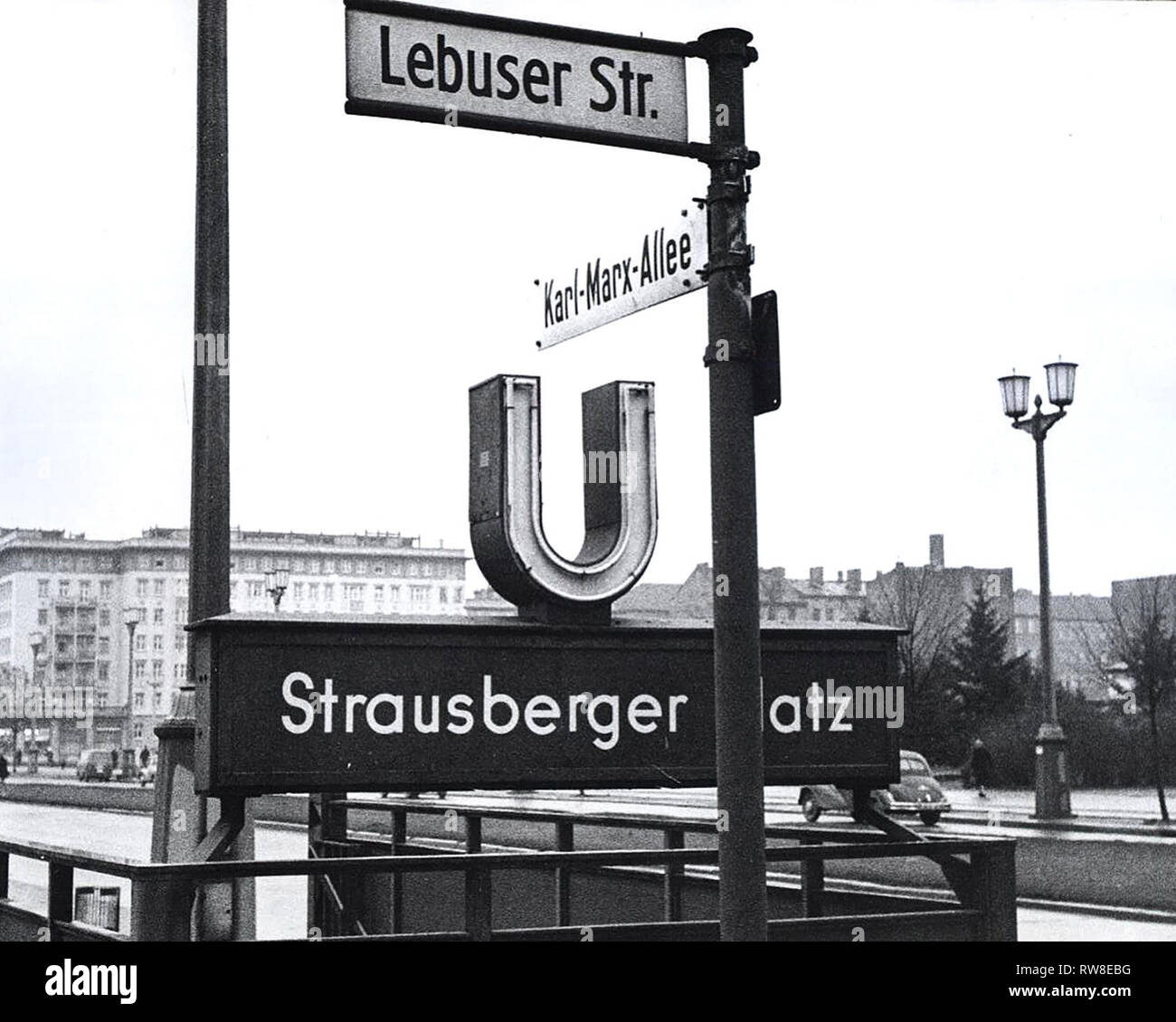 New Street Signs Are Erected On Tuesday Morning Nov. 14, 1961. The ...