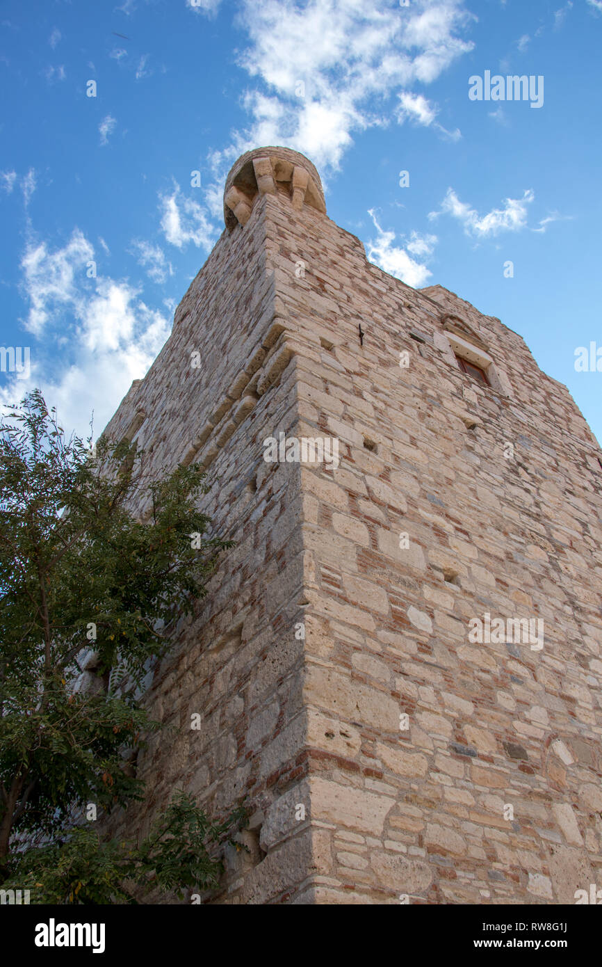 wall of castle of Lykourgos Logothetis Stock Photo - Alamy