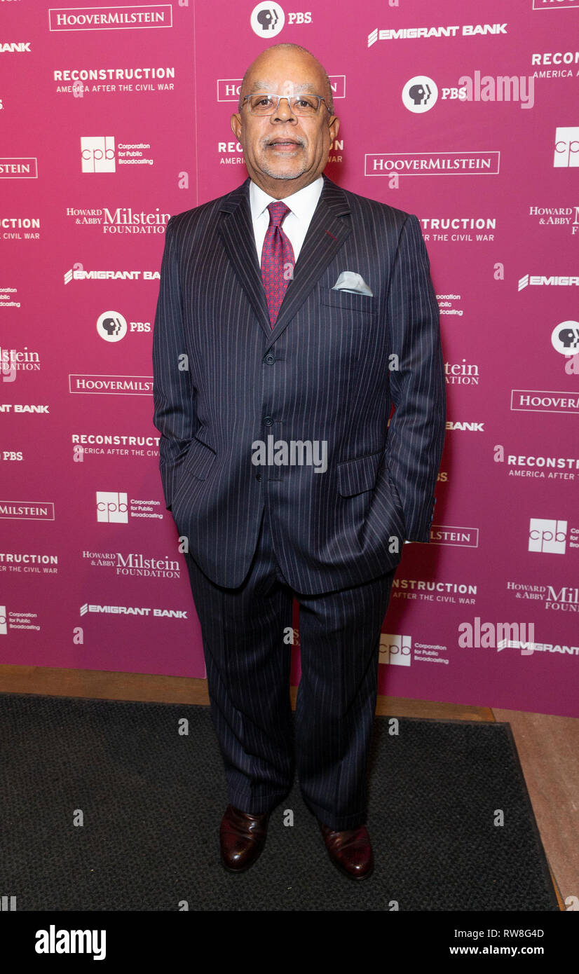 New York, United States. 04th Mar, 2019. Henry Louis Gates Jr. attends ...