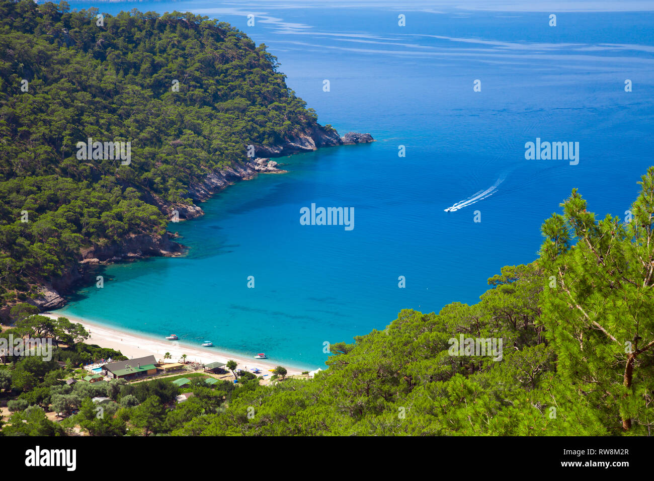 Kabak beach in Turkey Stock Photo - Alamy