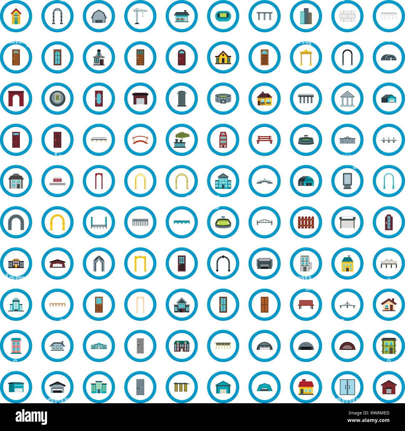 Making modern building construction building Stock Vector Images - Alamy