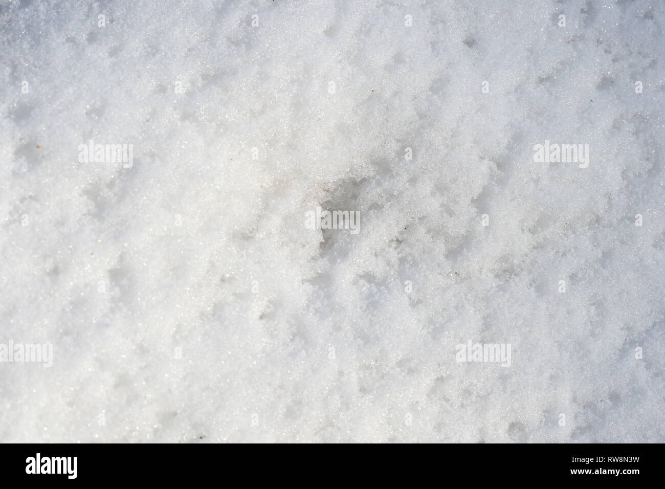 Pure white snow texture cold hi-res stock photography and images - Alamy