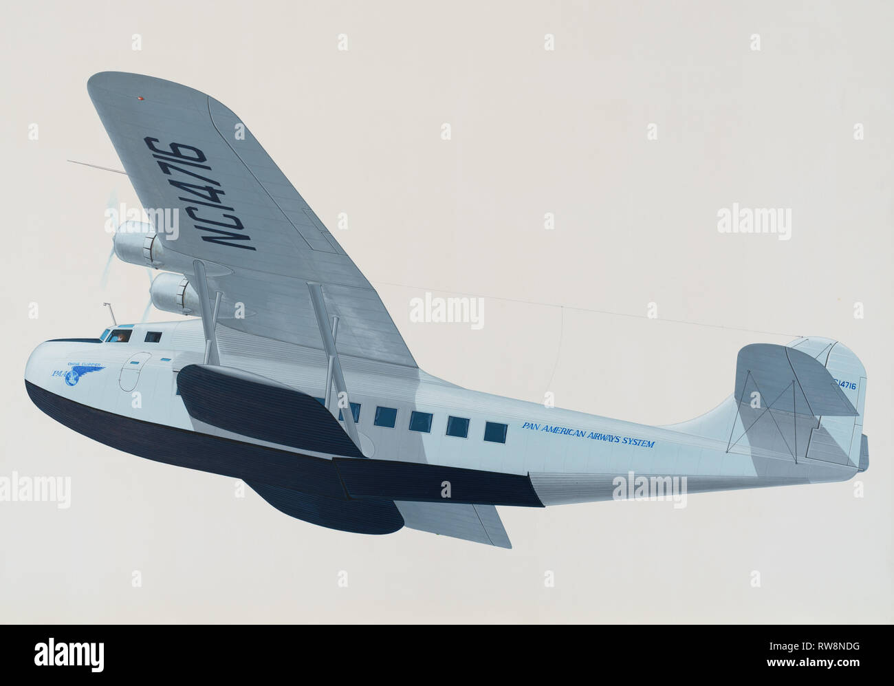 Pacific clipper airplane hi-res stock photography and images - Alamy