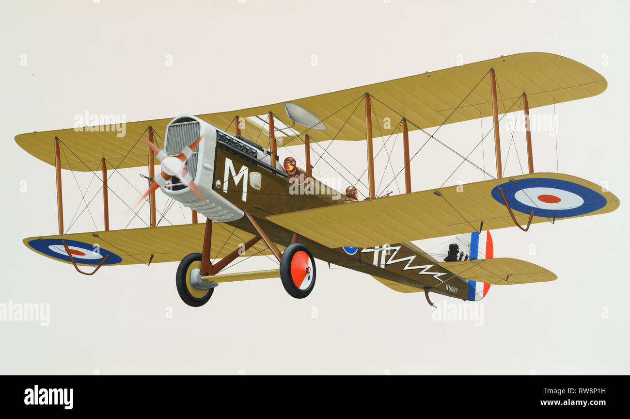 World war i painting plane hi-res stock photography and images - Alamy
