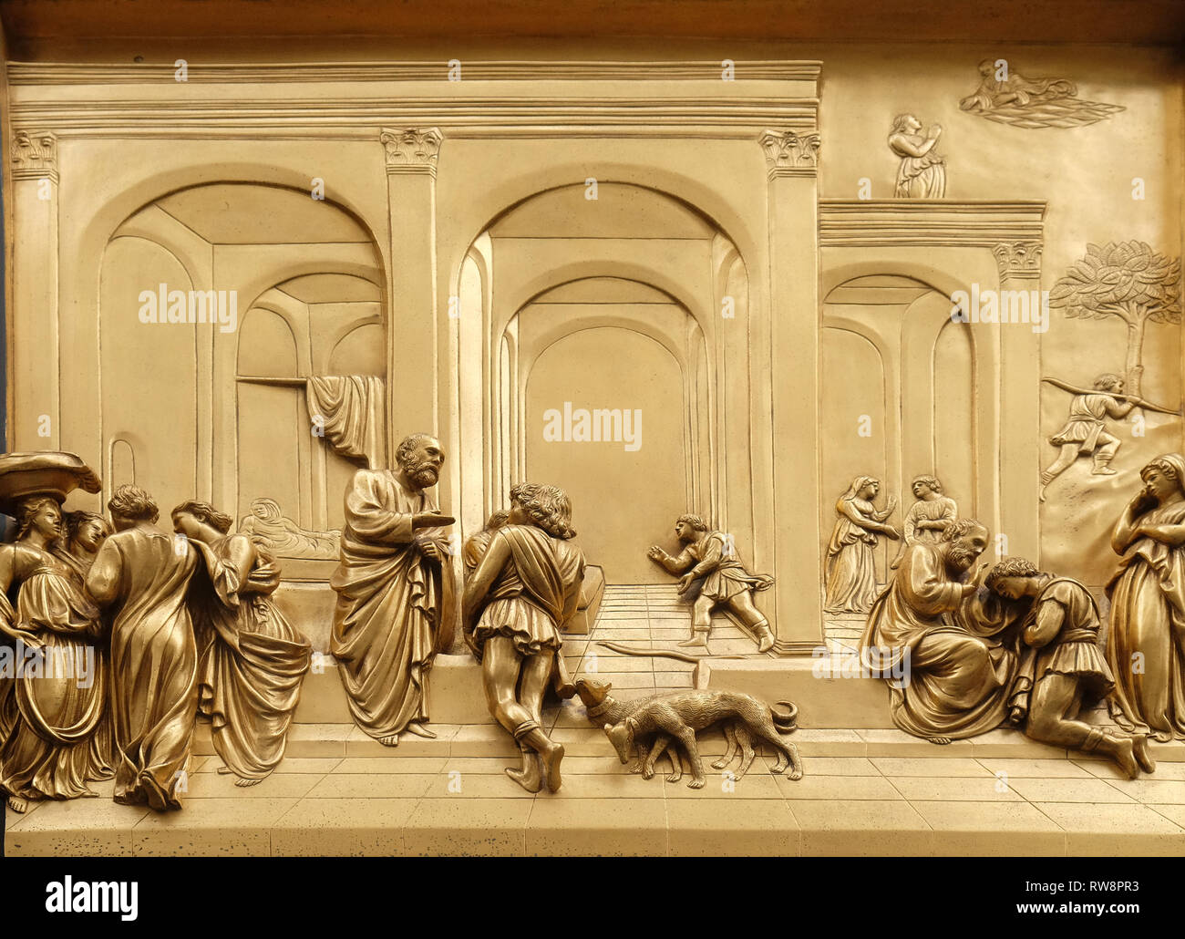 Florence cathedral, Baptistry of Saint John, Gates of Paradise, Isaac ...