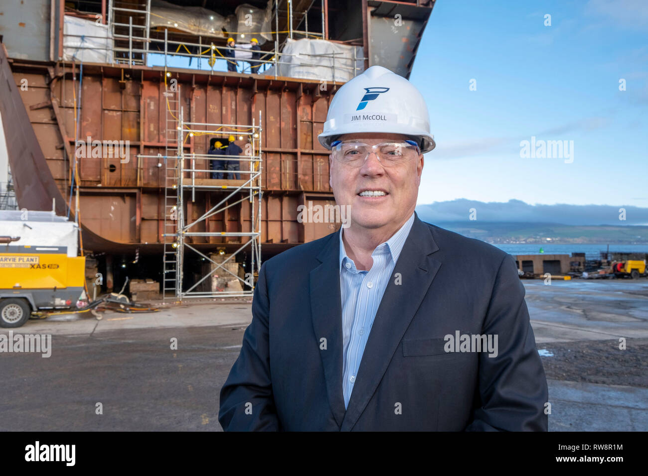 Jim McColl Scottish Entrepreneur Stock Photo - Alamy