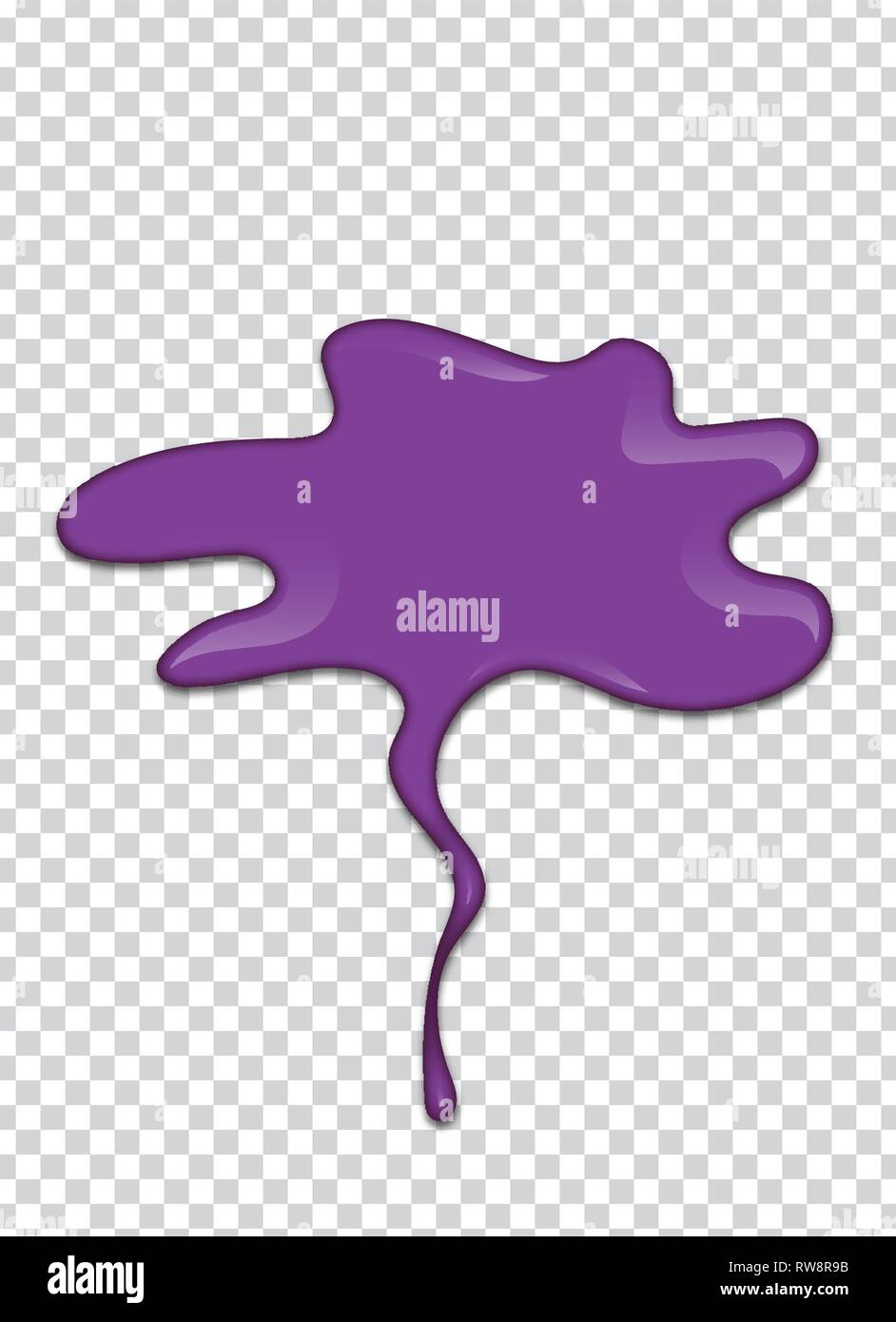 Vector purple splash with transparency background Stock Vector Image ...