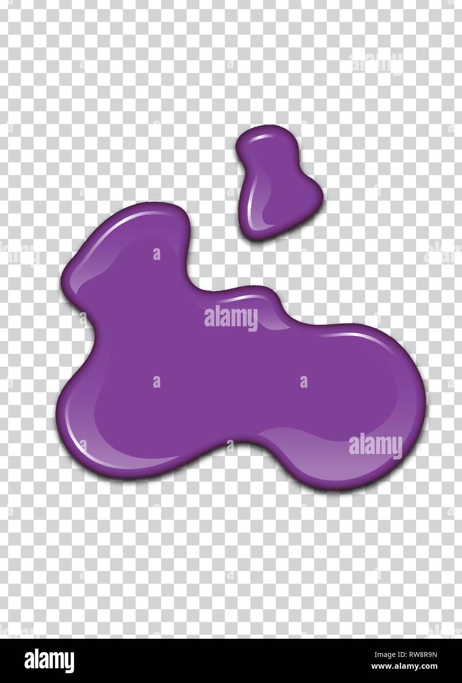 Vector purple splash with transparency background Stock Vector Image ...