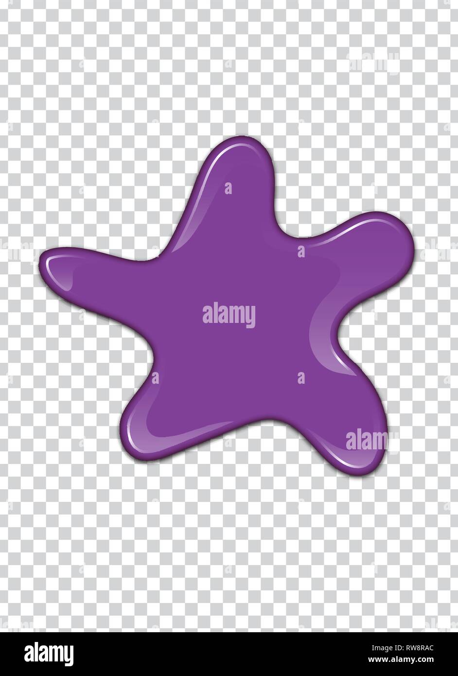 Vector purple splash with transparency background Stock Vector Image ...