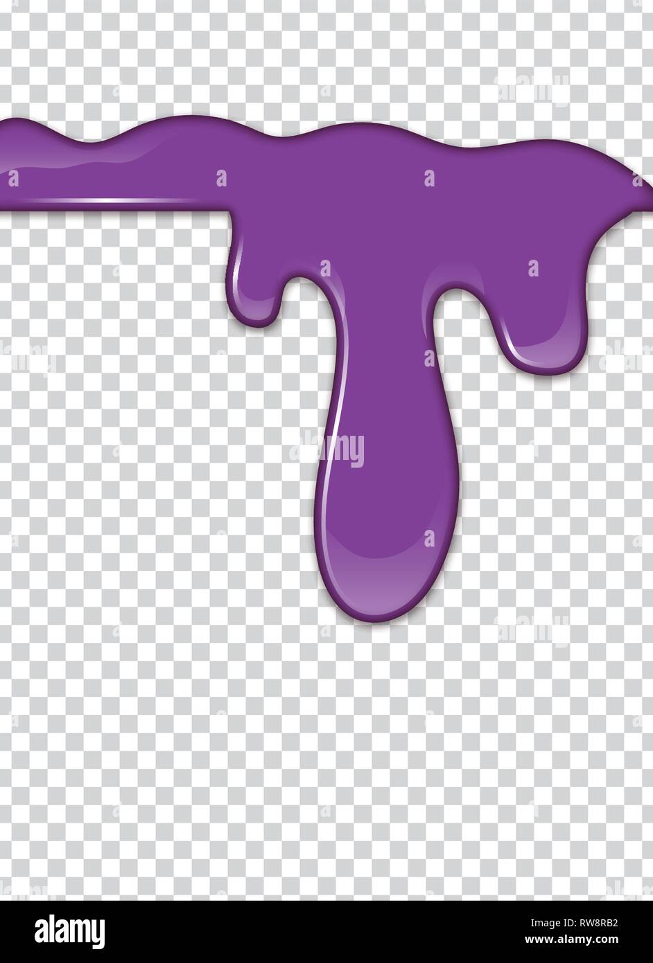 Vector purple splash with transparency background Stock Vector Image ...