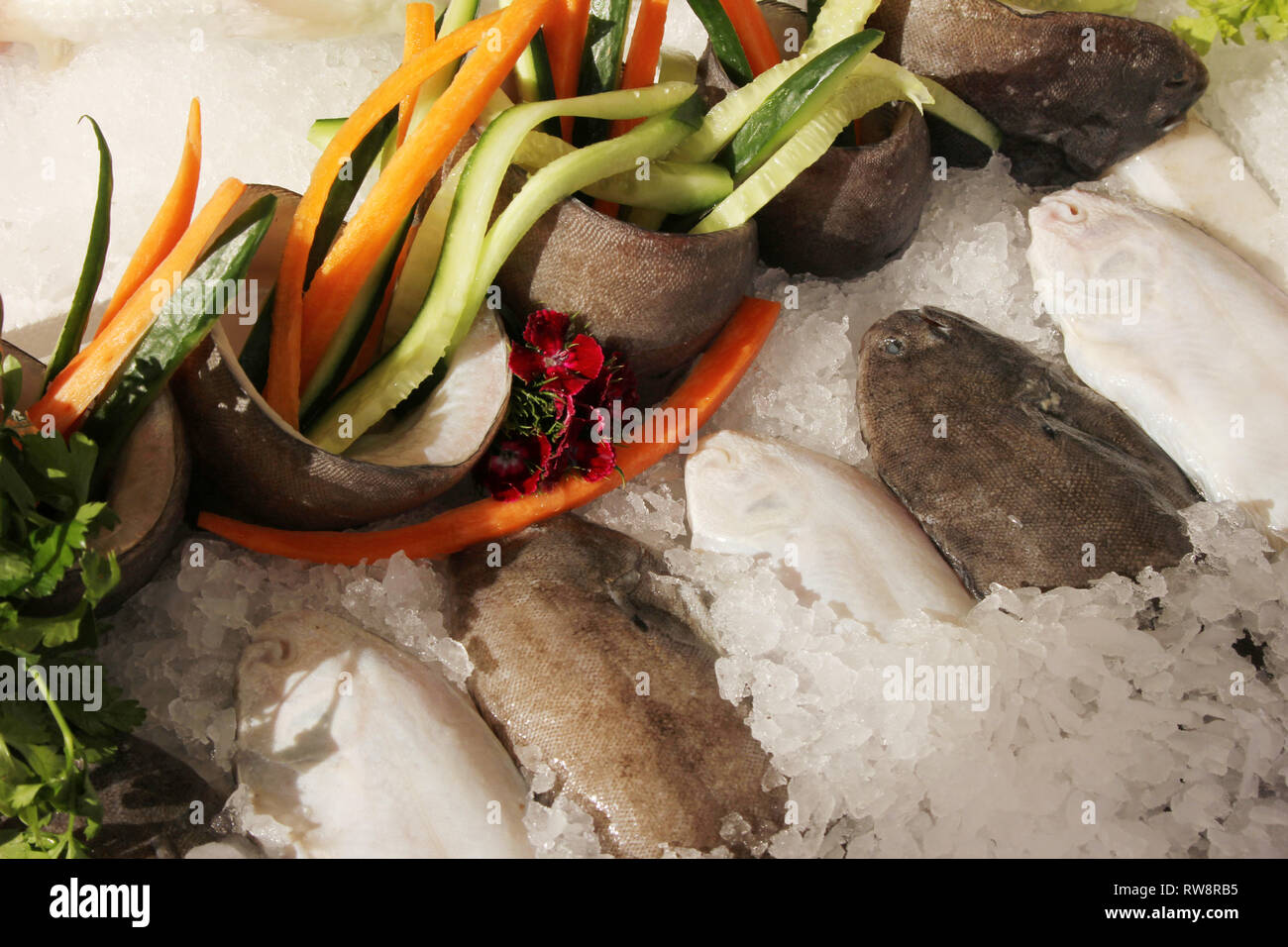 Fresh fish citrus ingredients hi-res stock photography and images - Alamy