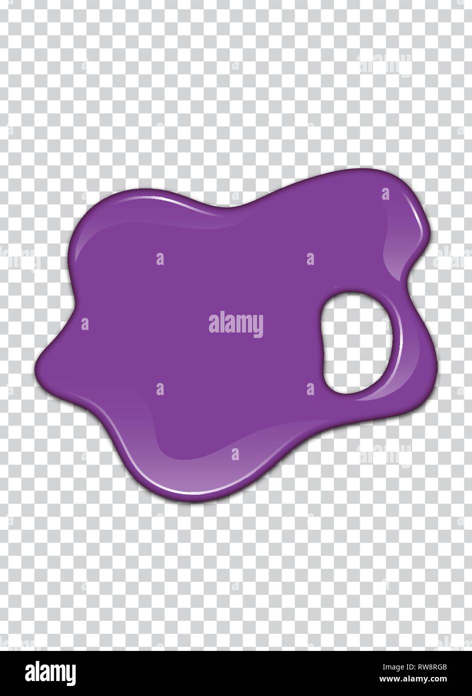 Vector purple splash with transparency background Stock Vector Image ...