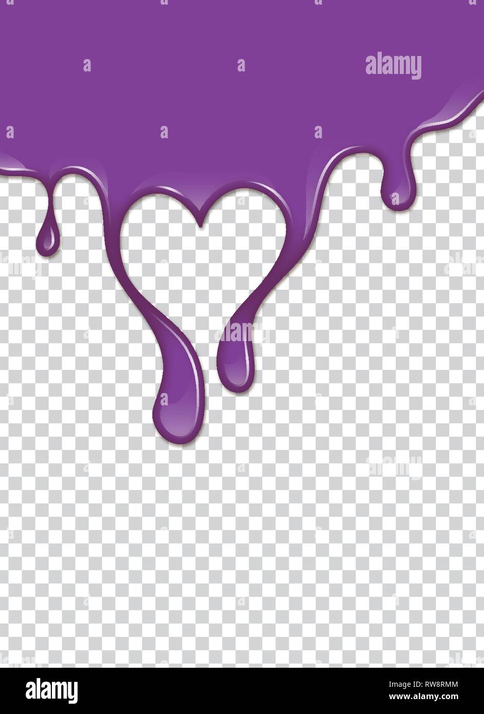 Vector purple splash with transparency background Stock Vector Image ...