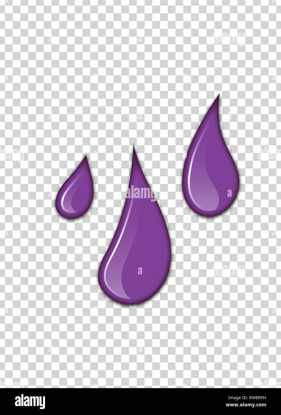 Vector purple splash with transparency background Stock Vector Image ...