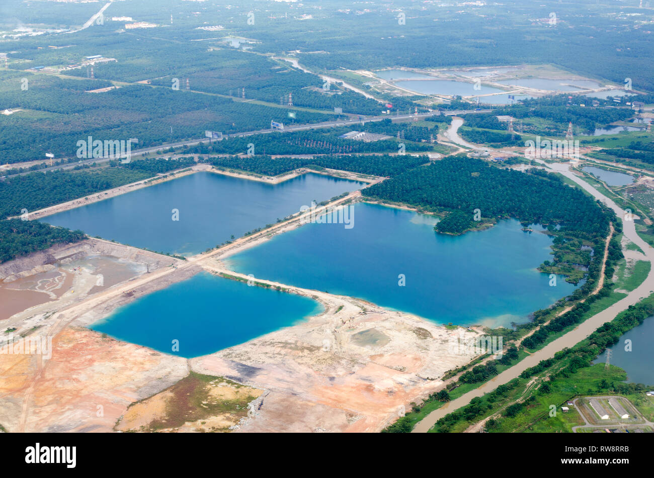 Rainforest deforestation aerial view hi-res stock photography and ...