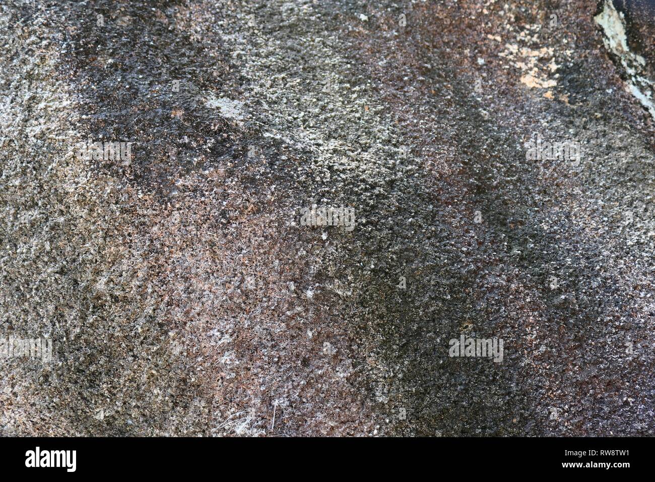 Close up texture of granite walls and rocks in high resolution with ...