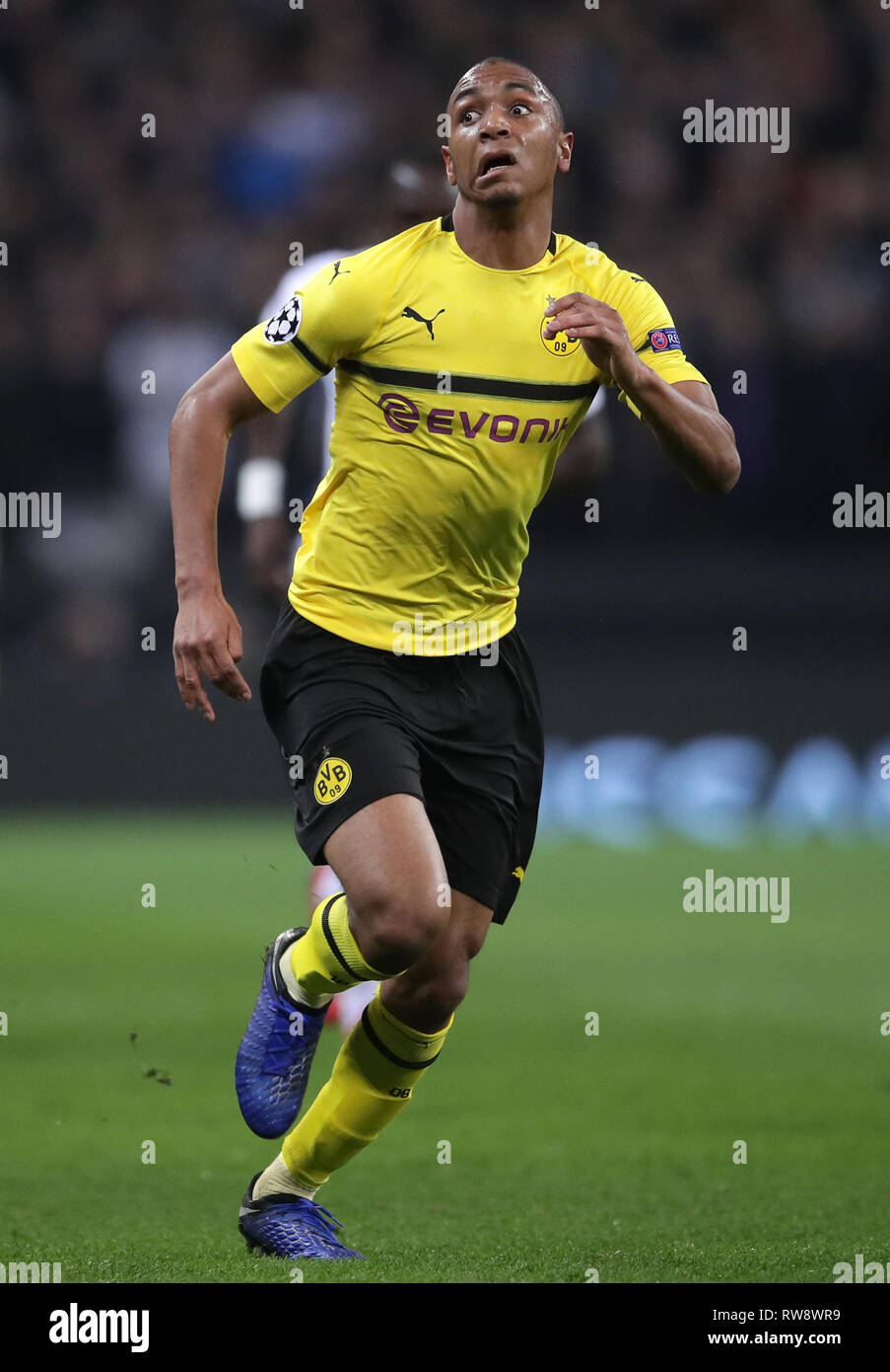 Borussia Dortmund's Achraf Hakimi Stock Photo - Alamy