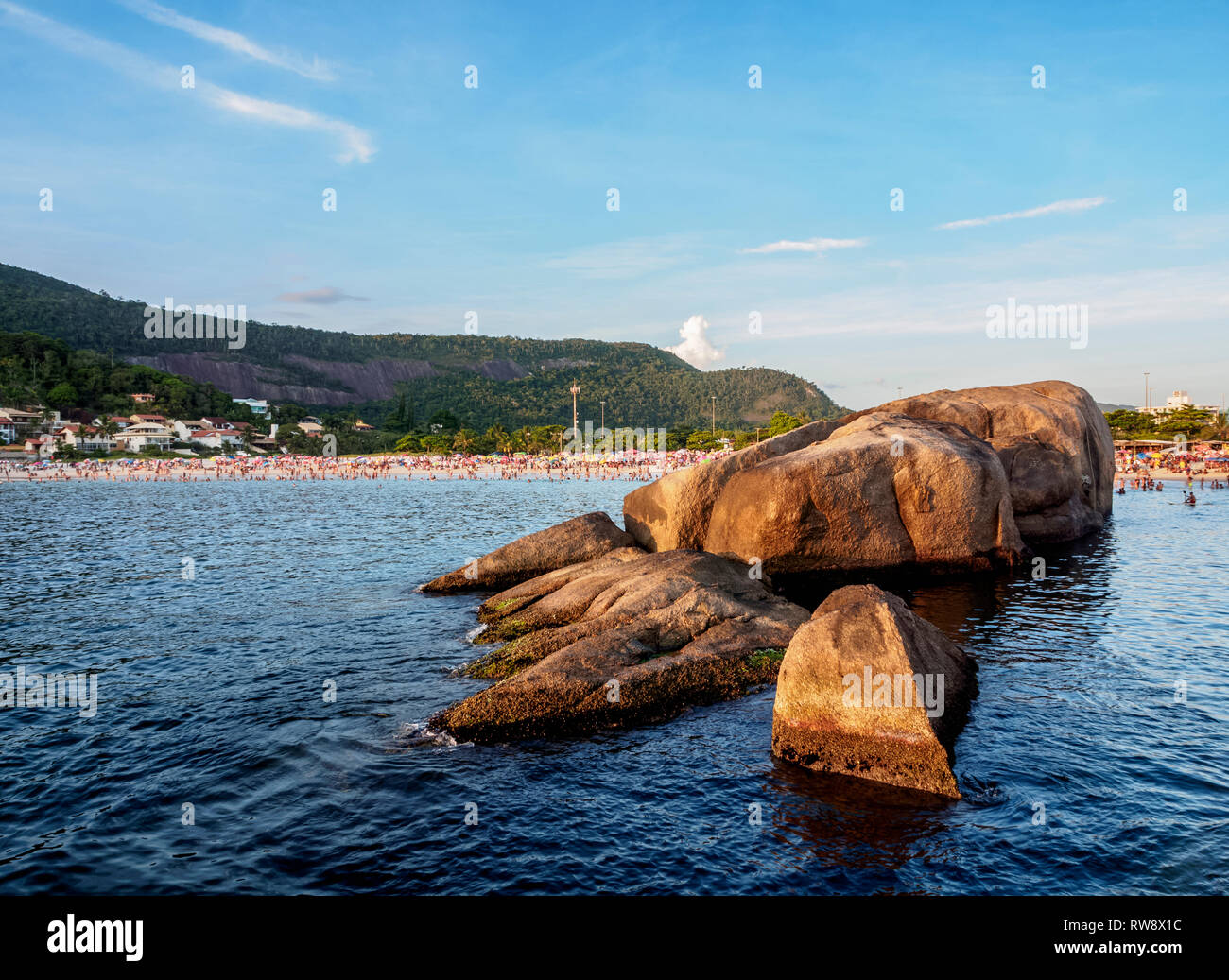 Prainha de Piratininga, beach, Niteroi, State of Rio de Janeiro, Brazil ...