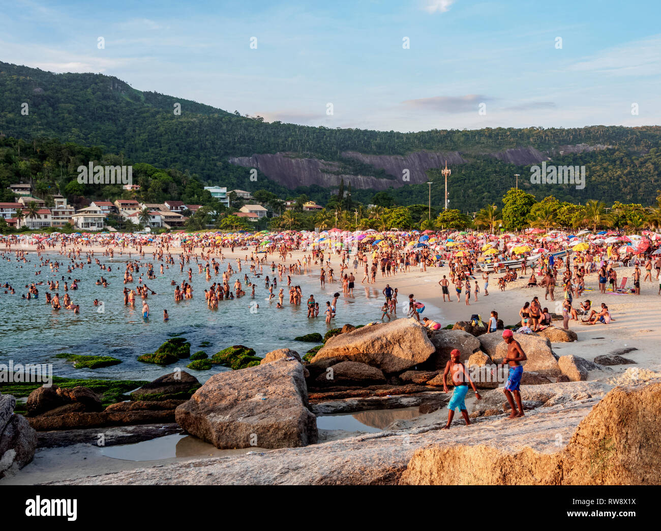 Prainha de Piratininga, beach, Niteroi, State of Rio de Janeiro, Brazil ...