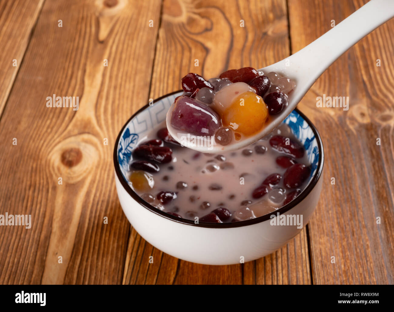 Red bean syrup hi-res stock photography and images - Alamy
