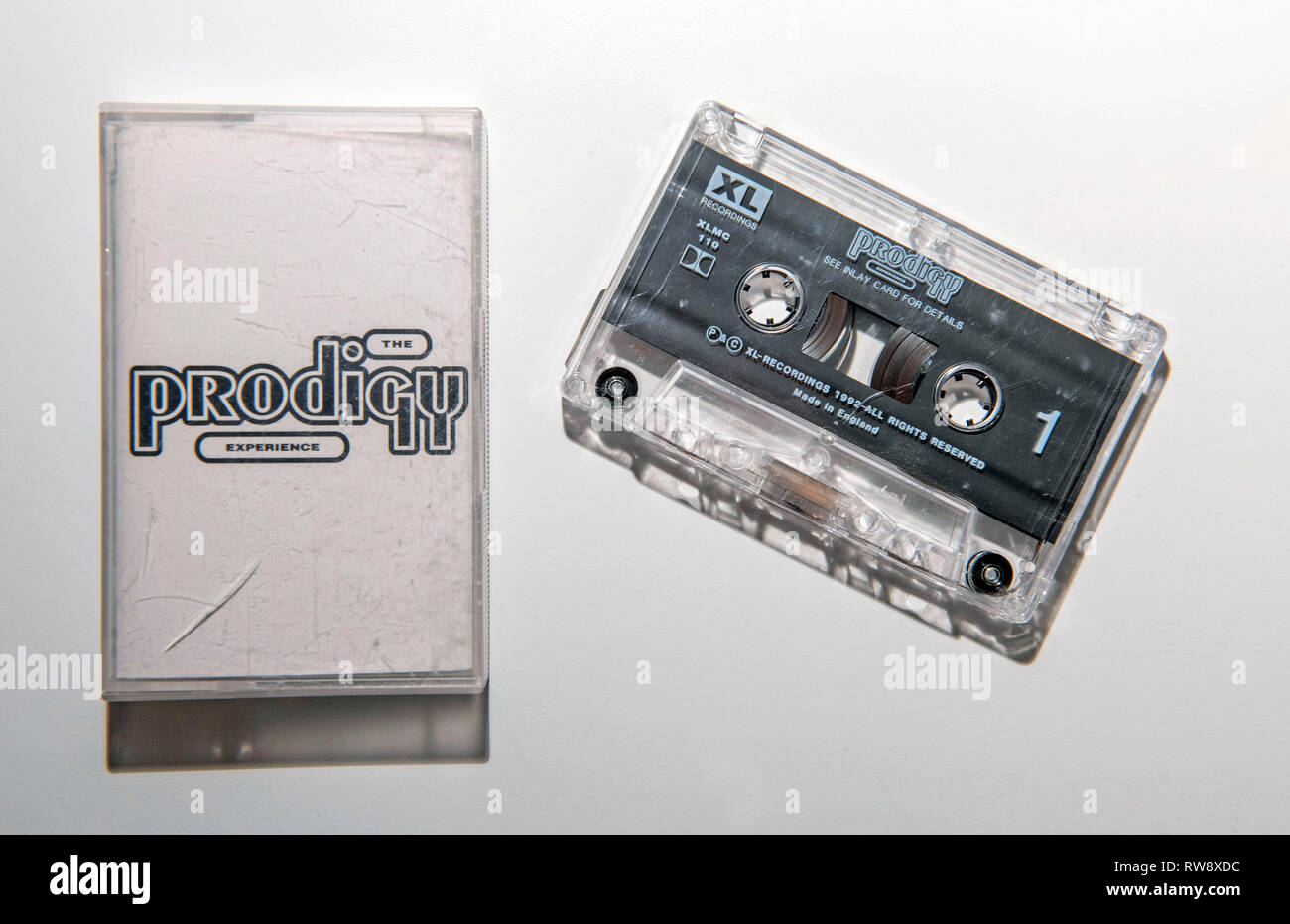 Original cassette album Experience (1992) by The Prodigy. It was the ...