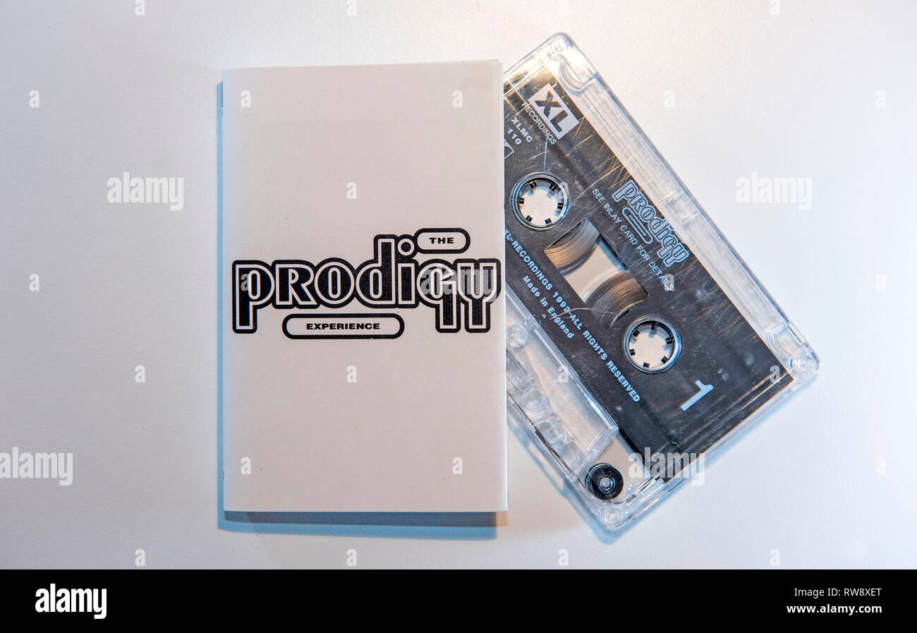 Original cassette album Experience (1992) by The Prodigy. It was the ...