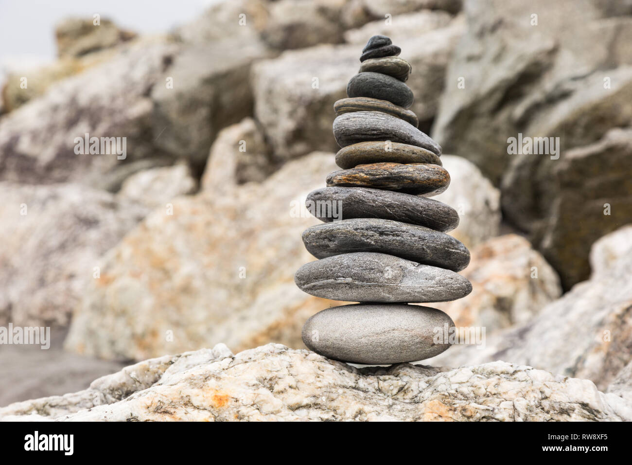 Small pile of stones hi-res stock photography and images - Alamy