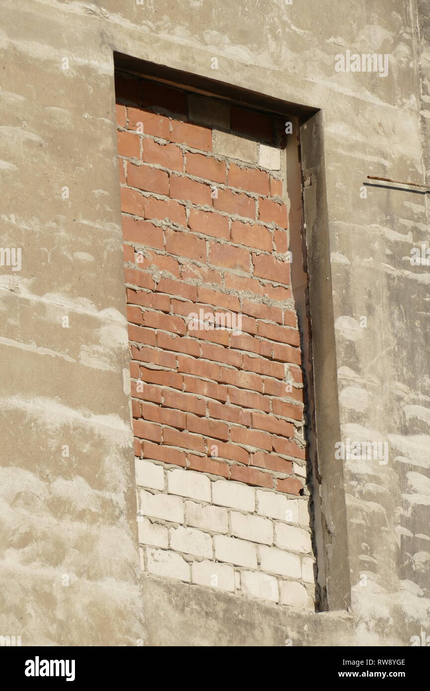 Stuccoed brick hi-res stock photography and images - Alamy