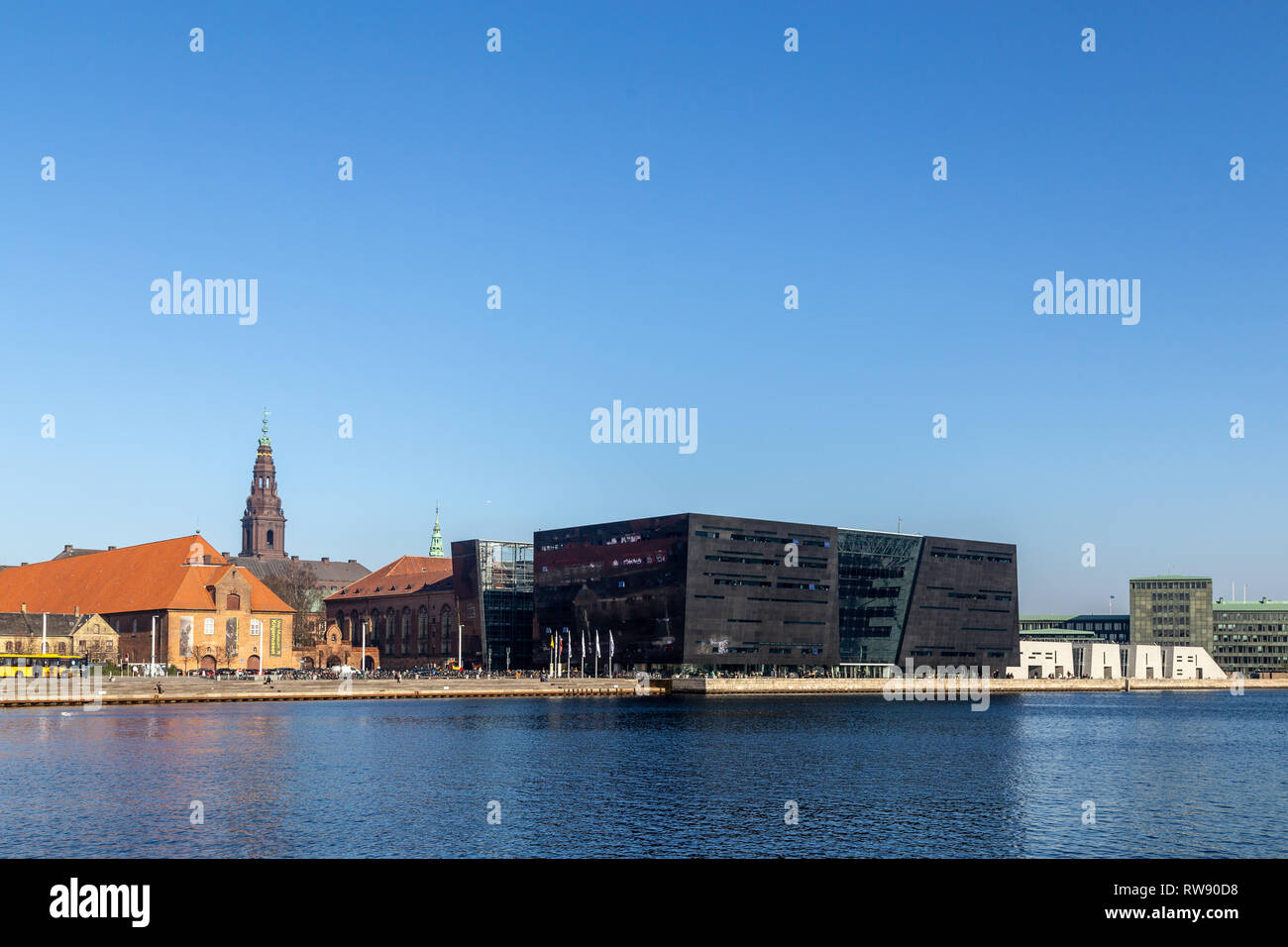 The Royal Library in Copenhagen, Denmark Stock Photo - Alamy
