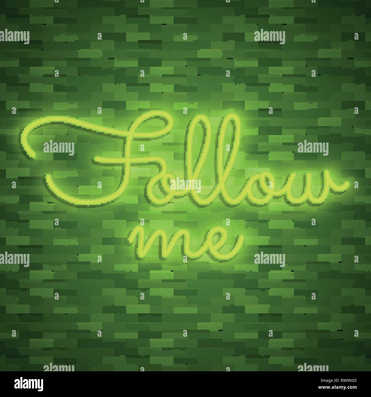 Neon light lettering, Stock vector. Color design Stock Vector Image ...