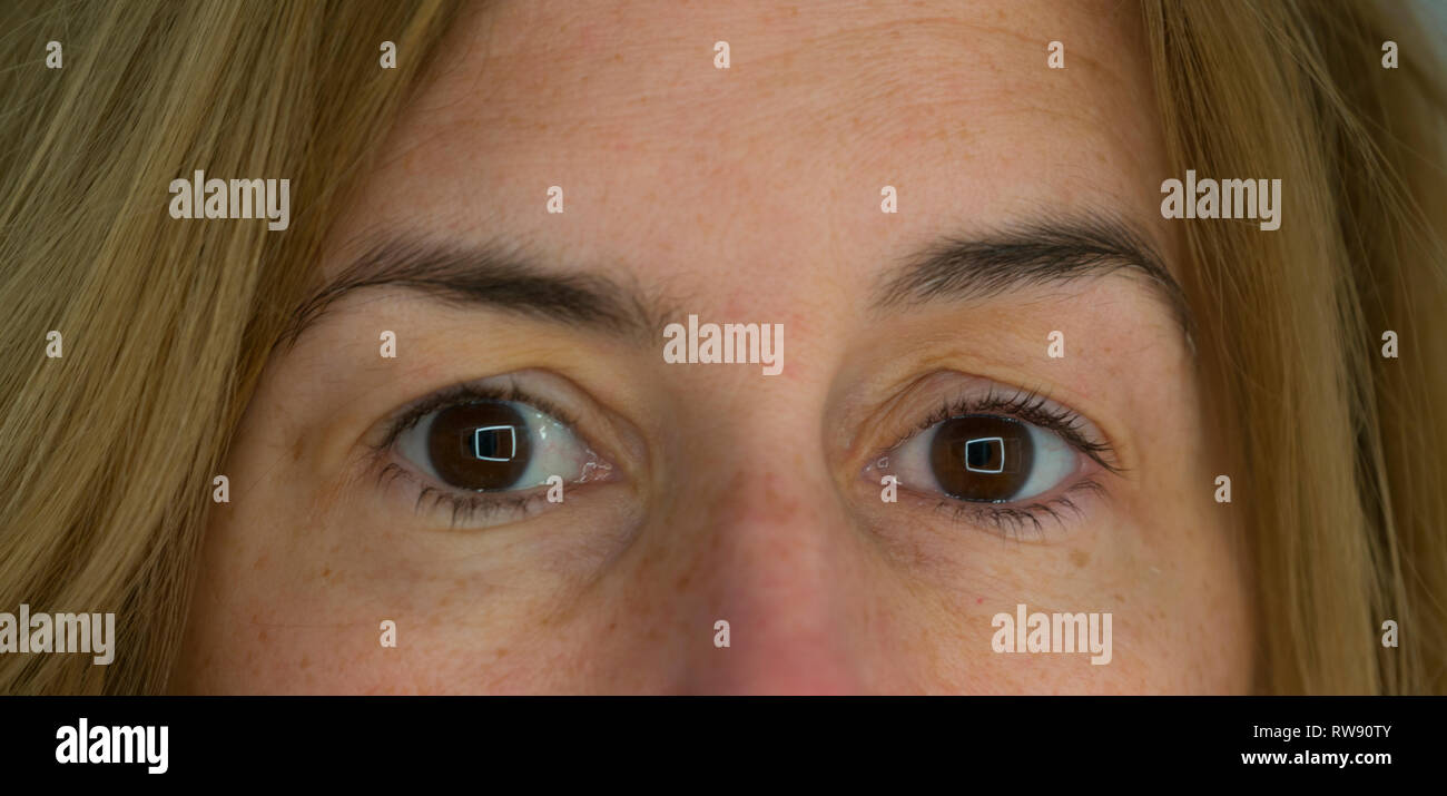 Square eyes tv hi-res stock photography and images - Alamy