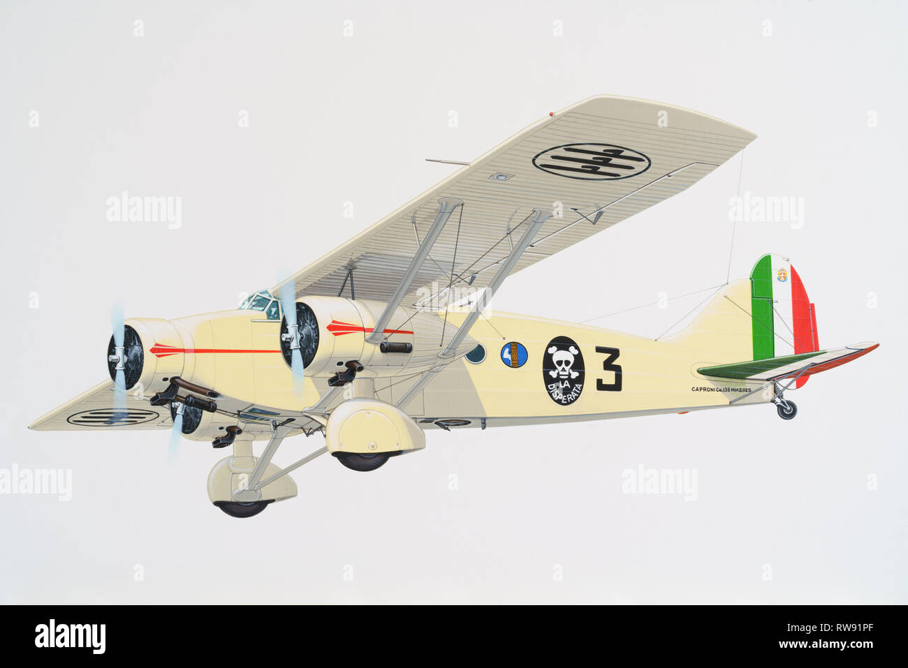 Caproni bomber plane hi-res stock photography and images - Alamy