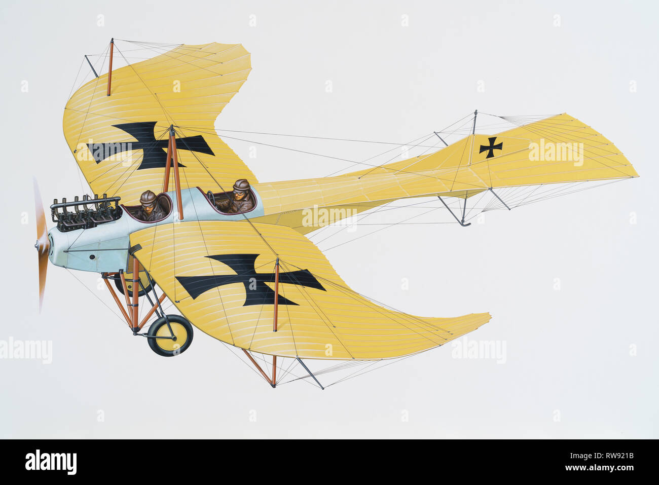 Taube aircraft hi-res stock photography and images - Alamy