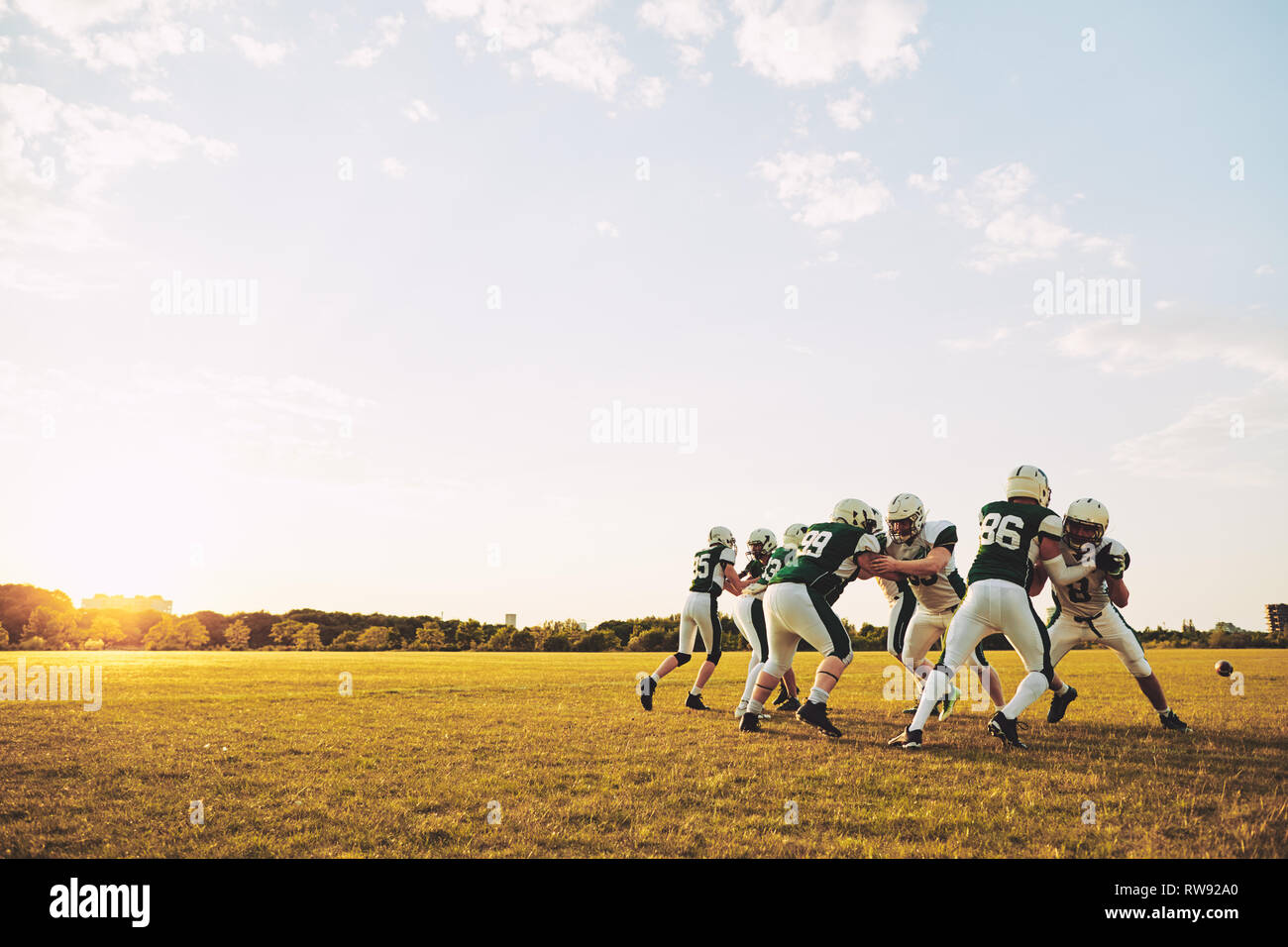 Football practice drills hi-res stock photography and images - Alamy