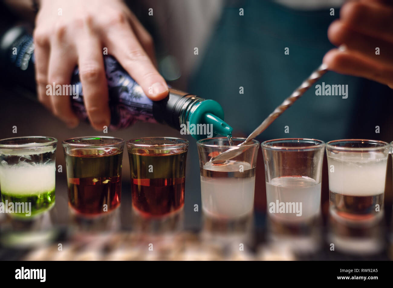 Shots alcohol hands hi-res stock photography and images - Alamy