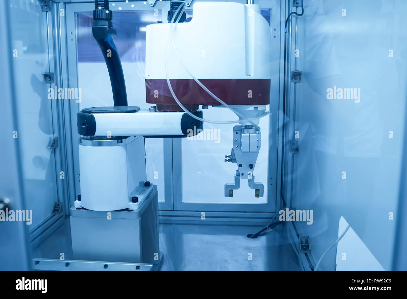 Controler of robotic hand Stock Photo - Alamy