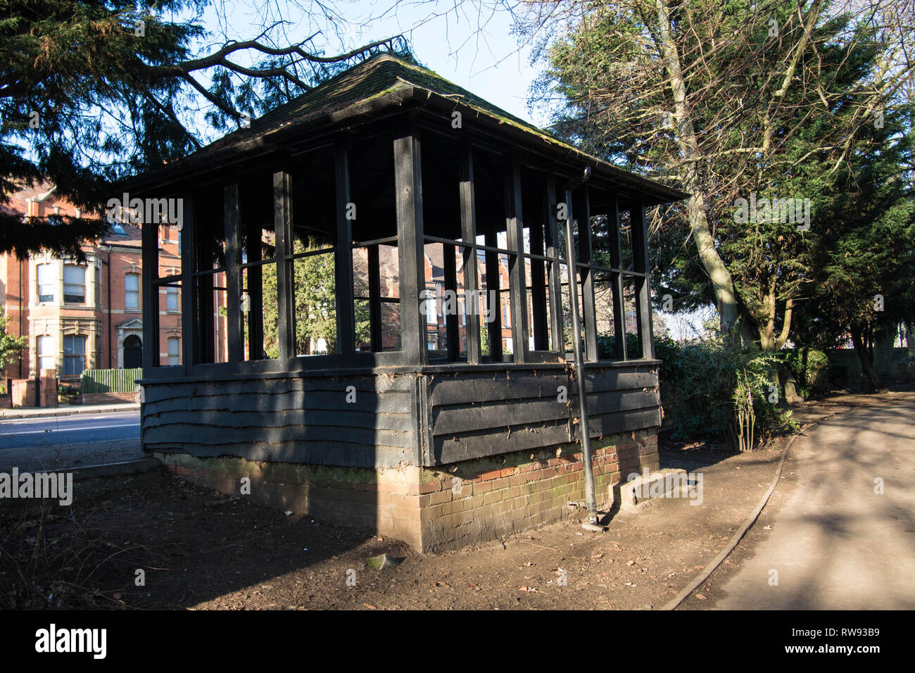 Old bus stop in Wellingborough Road Northampton Northamptonshire made ...