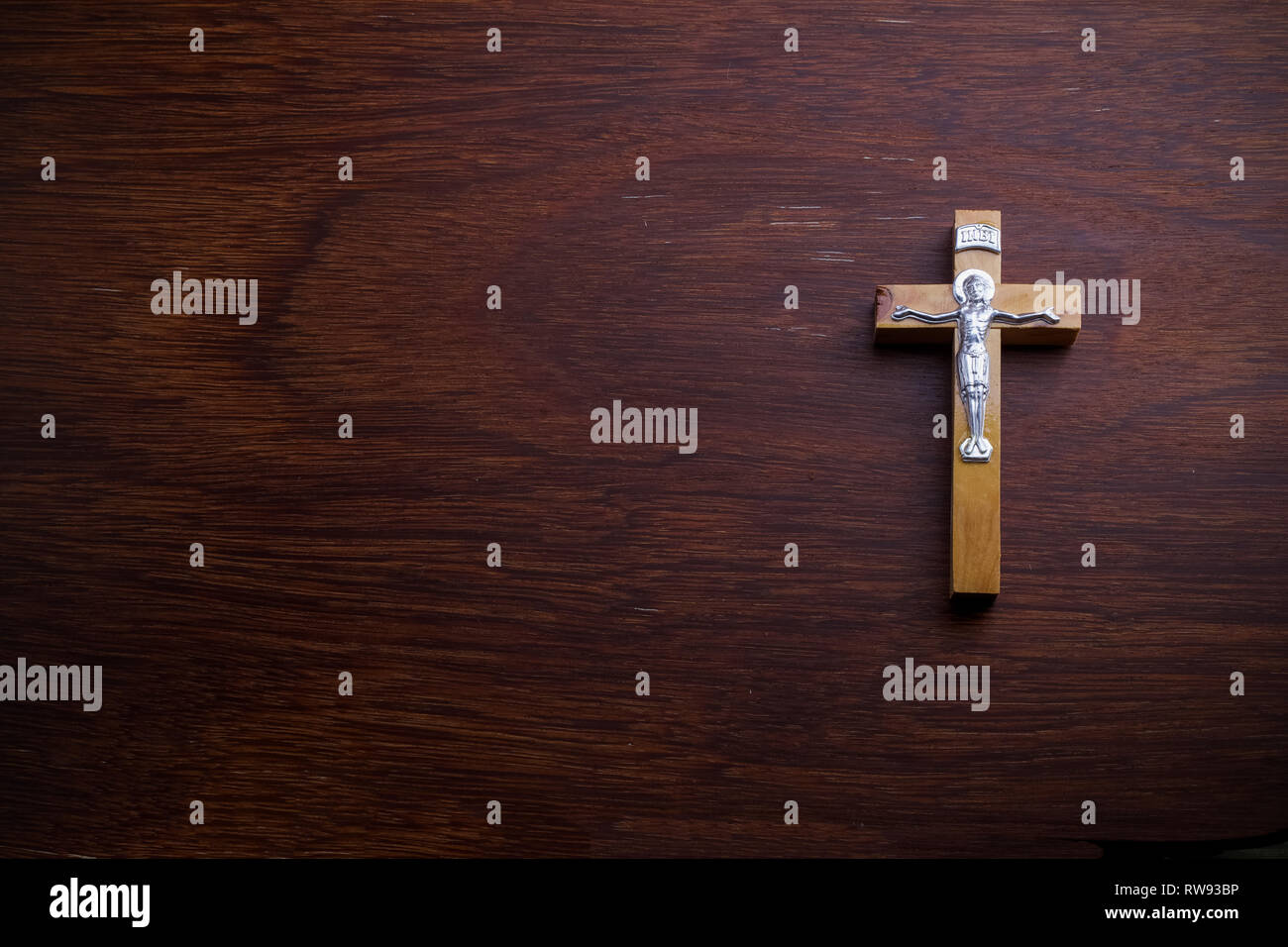 Dark Cross Background