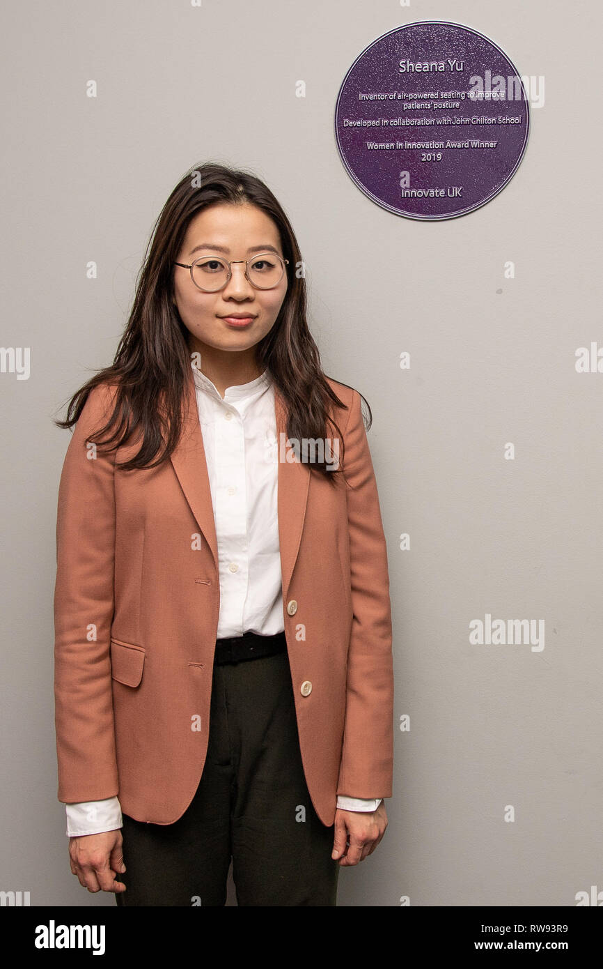 Sheana Yu at the Women in Innovation 2019 winners’ celebration for the ...