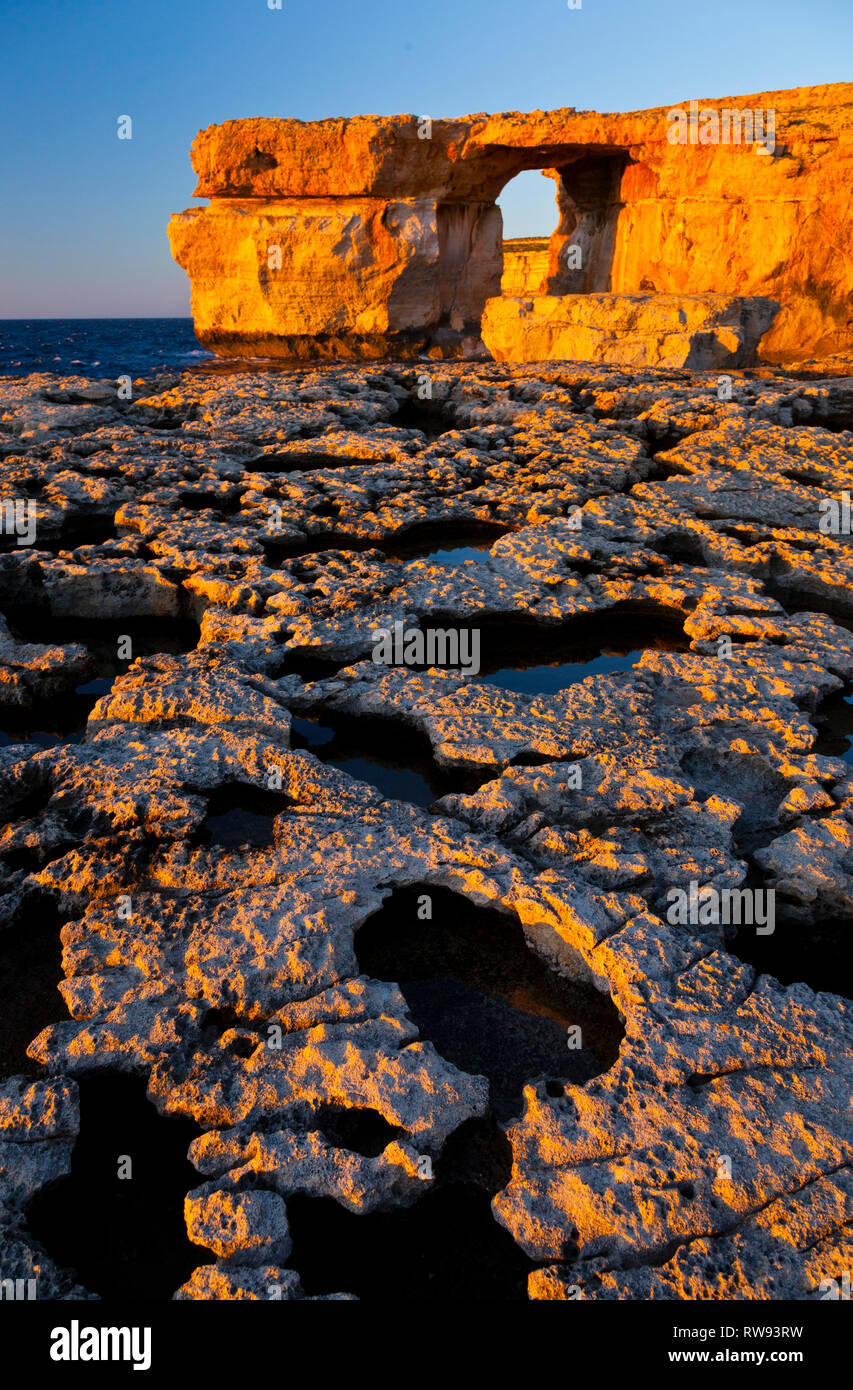 The Azure Window, Dwejra, Gozo Island, Malta, Europe Stock Photo - Alamy