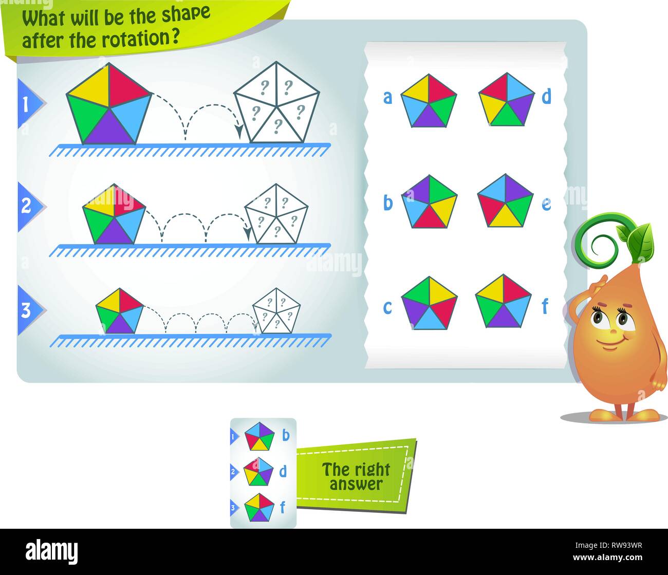 educational game for kids and adults development of mental rotation ...