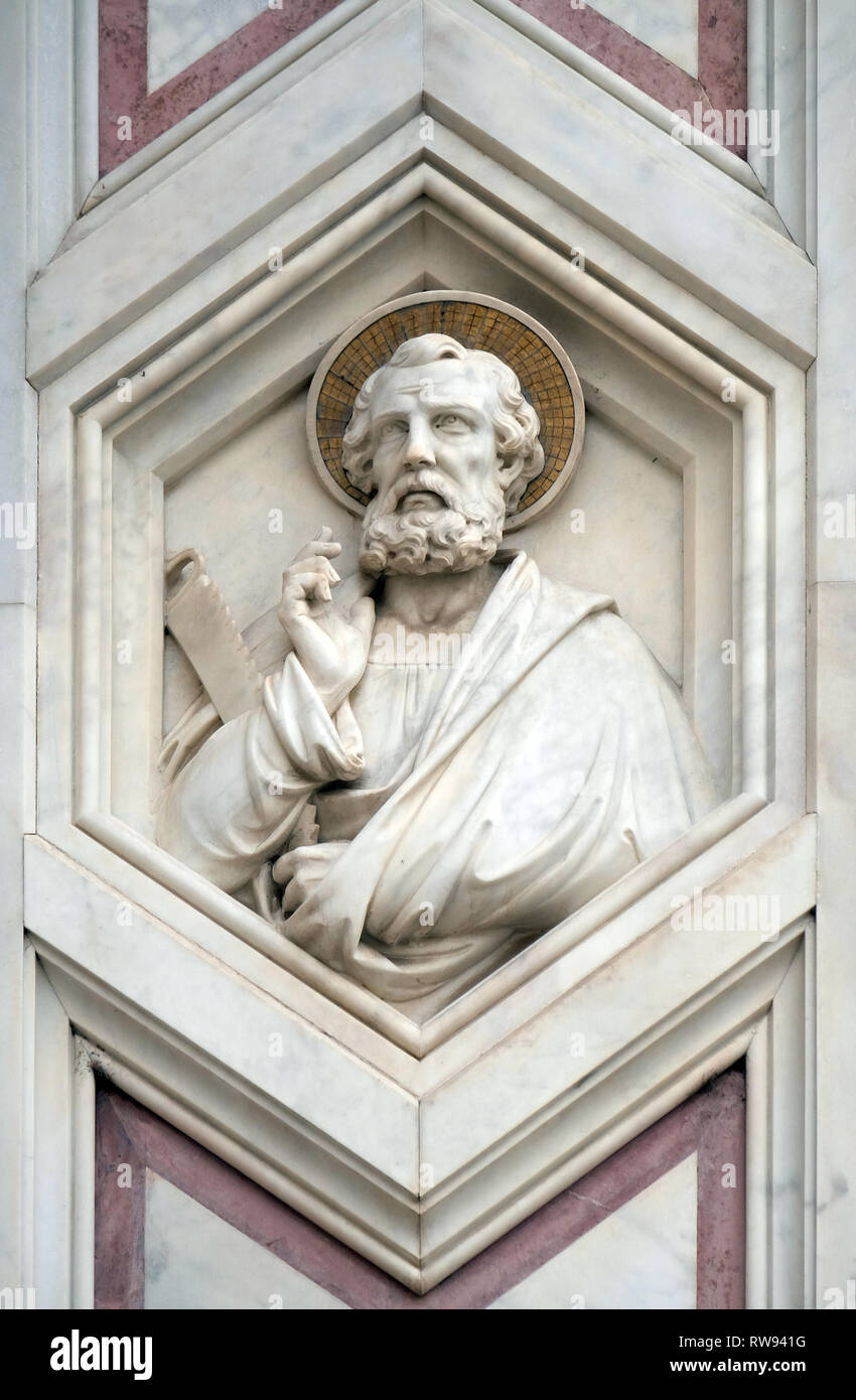 Saint simon the apostle hi-res stock photography and images - Alamy