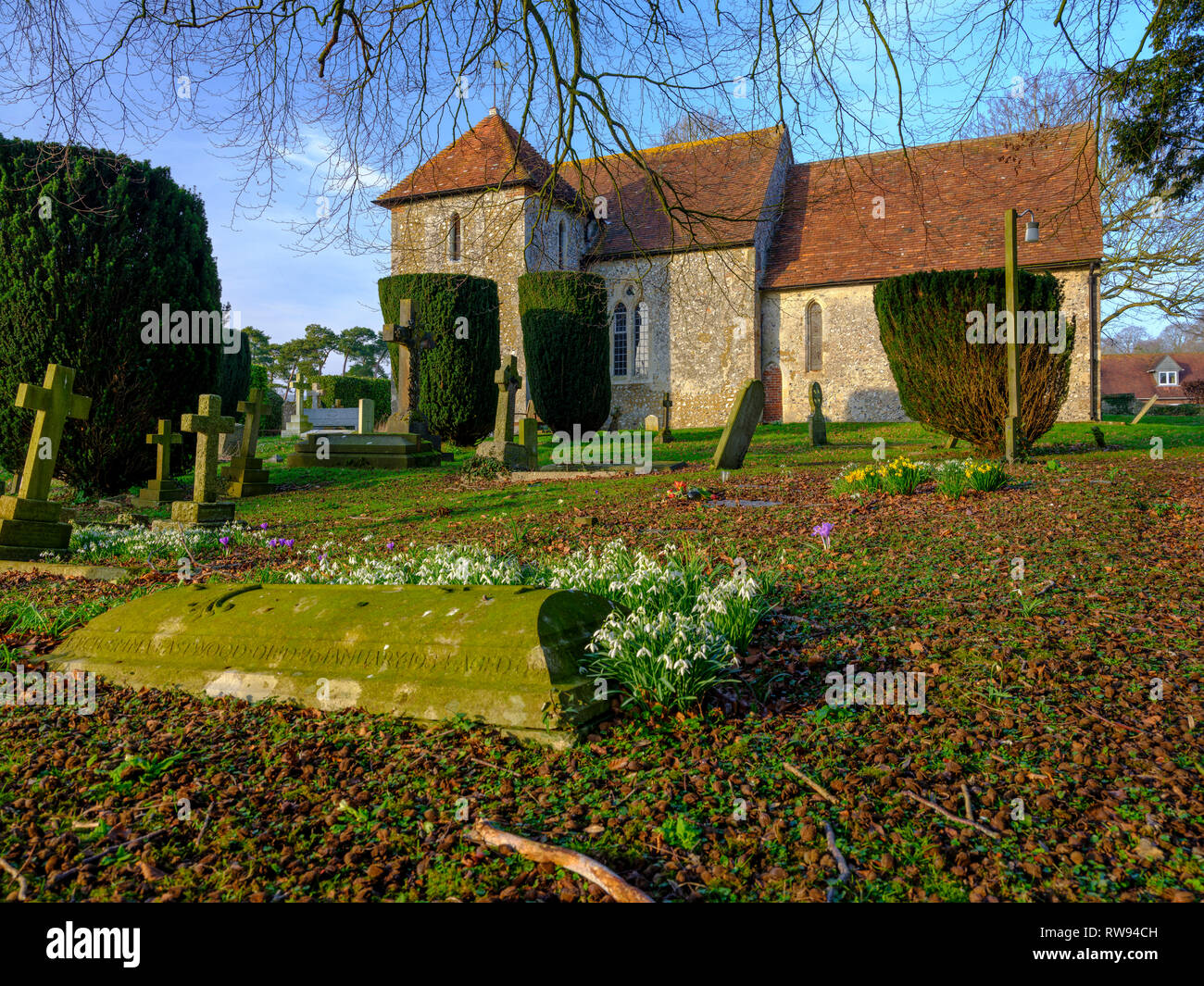 West stoke church hi-res stock photography and images - Alamy