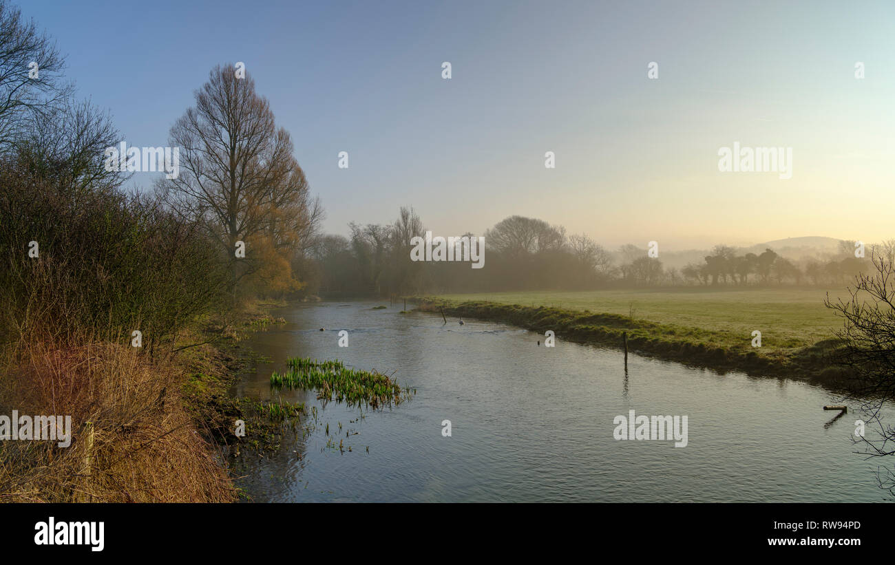 River meon hi-res stock photography and images - Alamy