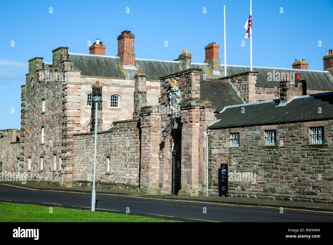 Berwick Barracks, Berwick-upon-Tweed, England, United Kingdom Stock ...