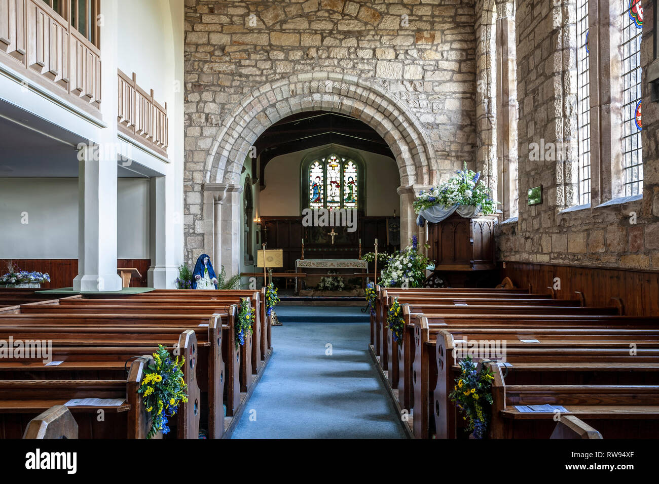 St marys church historic hi-res stock photography and images - Alamy