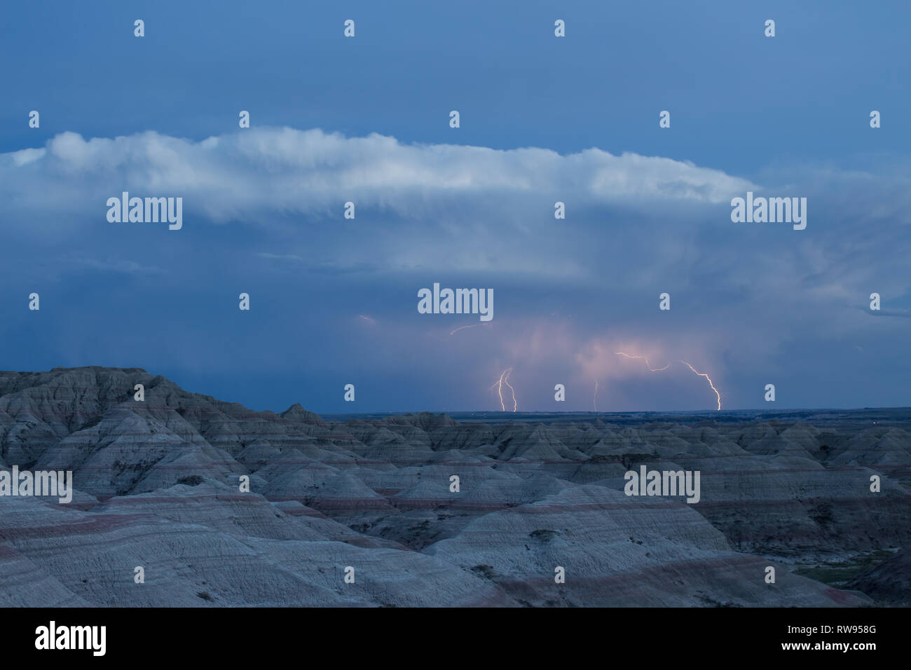 Lightning storm south dakota hi-res stock photography and images - Alamy
