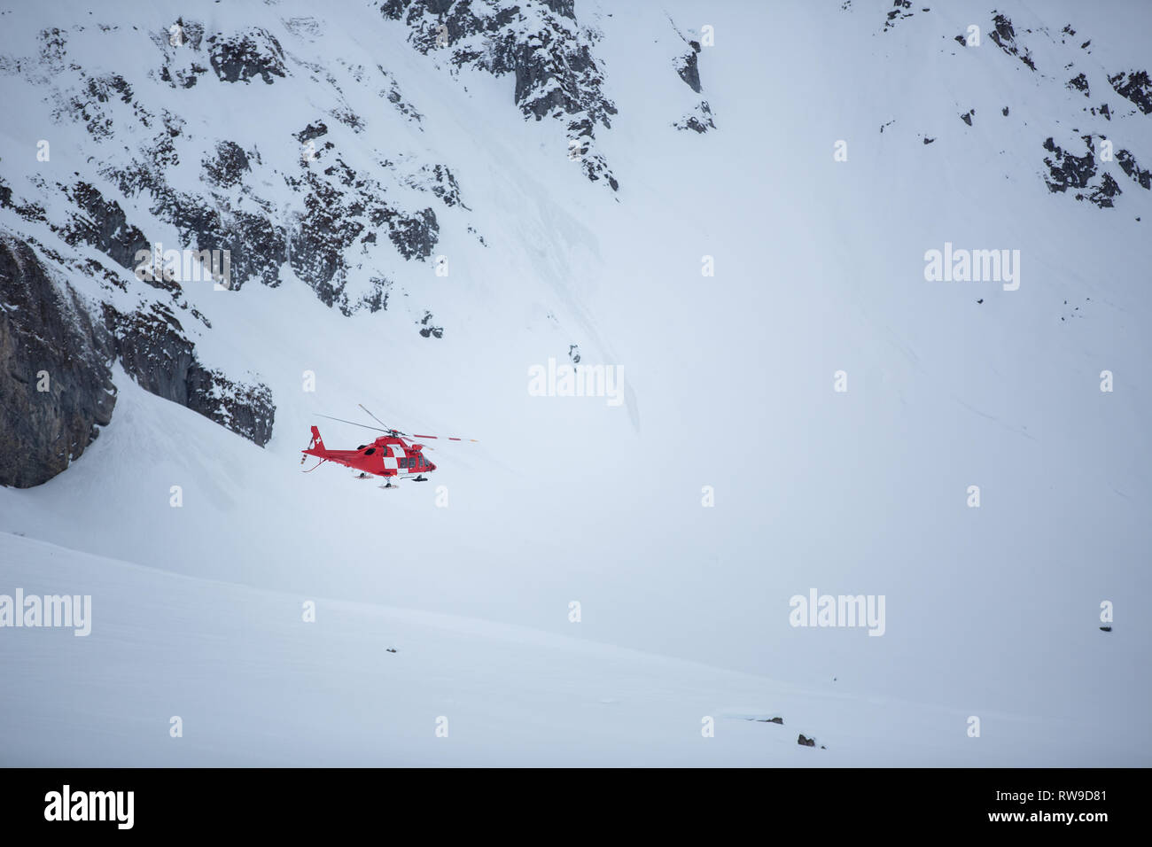 Flying rescue helicopter fast rotating hi-res stock photography and ...