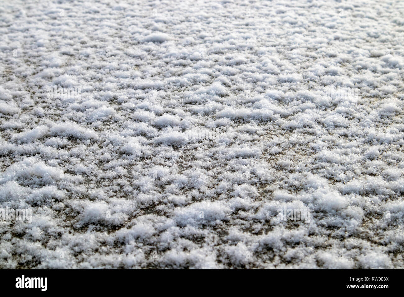 fresh snow on ground Stock Photo - Alamy