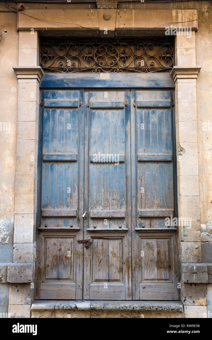 Traditional wooden door cyprus hi-res stock photography and images - Alamy